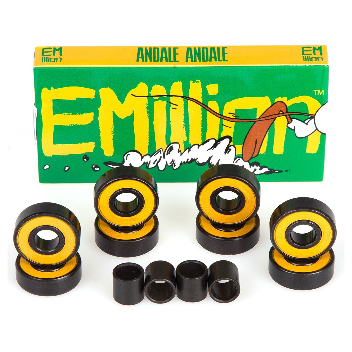 EMillion Speedys Bearings Inkl. Spacers (Set of 8) - XMKD.com